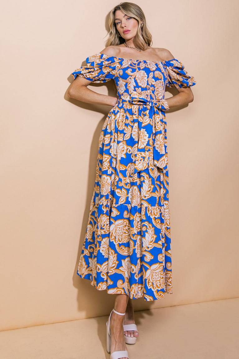 RUN TOWARDS LOVE POPLIN ANKLE DRESS l FLYING TOMATO – Flying Tomato